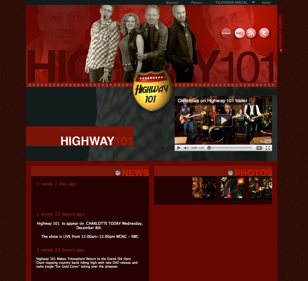 Highway 101 Band - Web Project